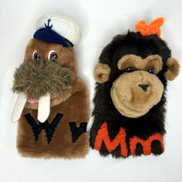 Dakin | Toys | R Dakin Puppets Walrus Money Alphabet W M 98s Vintage ...